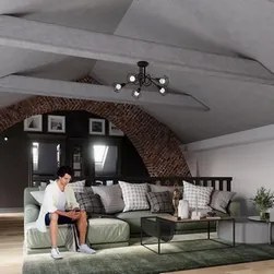 Nástěnné svítidlo SOLLUX ARTEMIS 1S černé E14 1x40W bez žárovky SL.1108