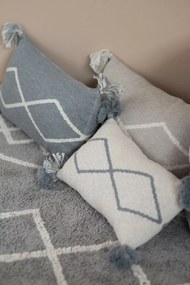 Lorena Canals polštář pletený, šedý - Oasis