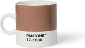 Světle hnědý porcelánový šálek na espresso 120 ml Mocha Mousse 17-1230 – Pantone