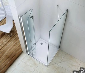 Mexen Lima sprchový kout 80x60cm, 6mm sklo, chromový profil-čiré sklo, 856-080-060-01-00