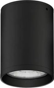 NV 9136178 Venkovní stropní svítidlo DARA černý hliník skleněný difuzor LED 9W 3000K 100-240V 120st. IP54 - NOVA LUCE