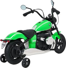 Elektrická motorka BMW R18 zelená