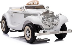 LEAN CARS Elektrické autíčko Mercedes 540K Premium LED MP3 bílé