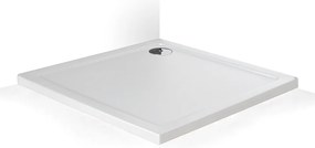 Roth FLAT STONE EFFECT sprchová vanička 80 × 80 x 5 cm - antracit 8000310