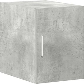 Úložná skříňka betonově šedá 30x42,5x225 cm kompozitní dřevo 3281269