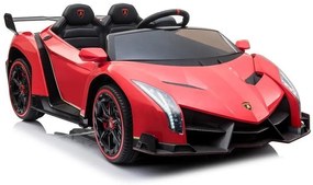 Dětské elektrické autíčko Lamborghini Veneno červené