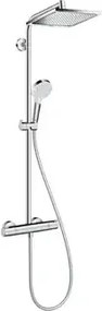 Hansgrohe Crometta - Sprchový set E 240 Showerpipe s termostatem | Eco