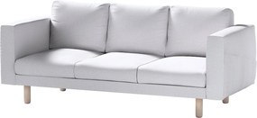 Potah na pohovku IKEA Norsborg 3-místná barva šedá látka pletený vzor