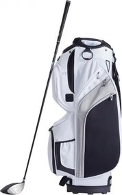 91,4 cm taška na golfový vozík 14cestný organizér Dělič Top 13 kapes Bílý nylon
