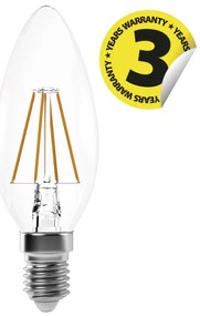Emos lighting LED žárovka Filament Candle 3,4W E14 teplá bílá