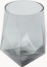 Sada ručně vyrobených sklenic Diamond, 4 díly