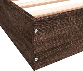 vidaXL Rám postele bez matrace 180x200cm Dřevěné konstrukce [842002] Barva: dub sonoma