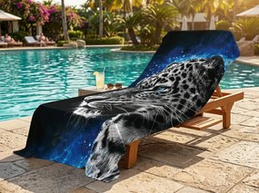 Rychleschnoucí XXL plážová osuška LEORIX barevná 150 x 210 cm, 100% mikrovlákno