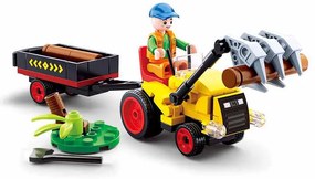 Sluban Town Farma M38-B0777 Traktůrek s přívěsem