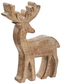 FOREST Dřevěný jelen 15 cm