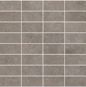 Stargres Dlažba Qubus Dark Grey Mosaic Pásky 30x30 - 152182