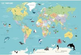 Vilac Magnetická mapa světa Ingela / od 7 let