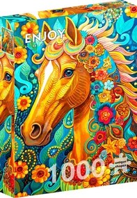 ENJOY Puzzle Kvetoucí hříva / 1000 dílků / od 14 let