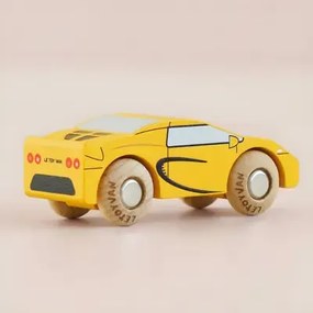 LE TOY VAN Dřevěné autíčko Louis žlutá / od 2 let