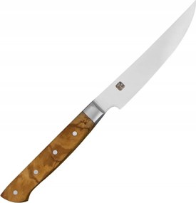 Steakový Nůž Satake Cutlery Mfg z olivového dřeva 11,5 cm