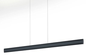 LED závěsné světlo Runa, černá, délka 132 cm