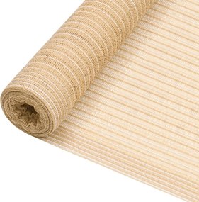 Stínící tkanina béžová 3,6 x 25 m HDPE 75 g/m² 149441
