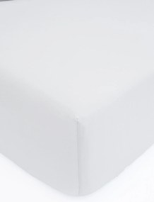 MK Lůžkoviny Jersey prostěradlo Classic 120 x 200 cm – světle šedá