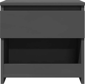 vidaXL Noční stolky 2 ks 40 x 30 x 39 cm kompozitní dřevo [803460] Barva: Černá