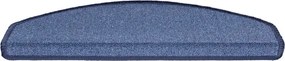 Schodové rohože 30 ks 65 x 24 x 4 cm modré, půlkulaté, velké 3365756