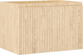 Mexen Rivel, koupelnová skříňka 70 cm, 1 zásuvka, drážkovaná, dub, 91A20-07047-1-BF81