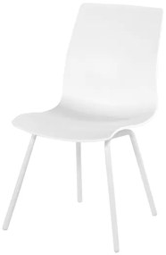 Jídelní židle Sophie Rondo Wave s alu podnoží, Royal White HN21703003