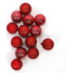 Vánoční koule 6 cm, 35 kusů