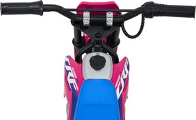 Elektrická motorka HONDA CFR450R růžová