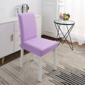 Elastické potahy na jídelní židle (10-20) Barva: světle fialová