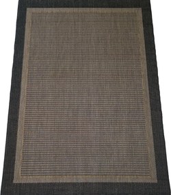 BE Koberec Eqos 0001 BROWN - hnědý obdélníkový Rozměr: 40x60 cm