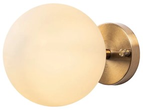 Nástěnné svítidlo v bílé a bronzové barvě ø 15 cm Atmaca – Opviq lights