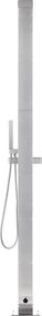 Zahradní sprcha 220 cm nerezová ocel 315939