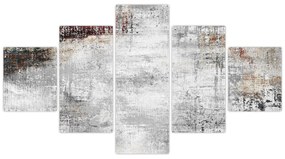 Obraz - Abstraktní texturované plátno (125x70 cm)