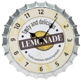 Segnale segnale hodiny nástěnné designové kov 35 cm lemonade ko-y36200690lemo