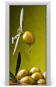 Fototapeta na dveře samolepící oliva z olivek 85x205 cm