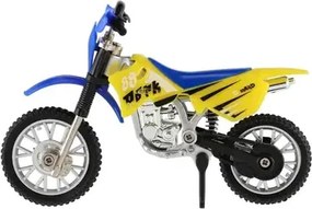TEDDIES Prstová motorka kov/plast 12 cm / 2 barvy / Na kartě / od 3 le