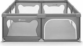 LIONELO Dětská ohrádka Willow XL Grey Concrete