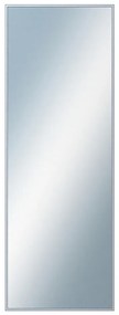 DANTIK - Zarámované zrcadlo - rozměr s rámem cca 50x140 cm z lišty Hliník stříbrná drás|P269-218 (7269218)