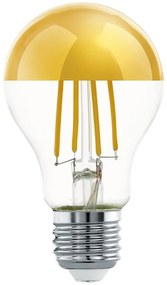 Eglo | LED Žárovka se zrcadlovým vrchlíkem A60 E27/7,3W/230V 2700K - Eglo 110031 | EG110031