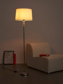 Sinsay - Stojací lampa s krystaly - sříbrná