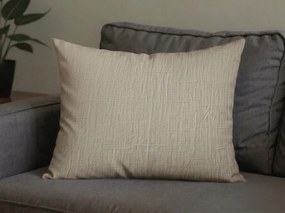 Mušelínový povlak na polštář MUSSARI 70x90 cm, béžovošedý
