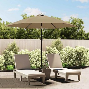 Náhradní potah na zahradní slunečník taupe 300 cm 313797