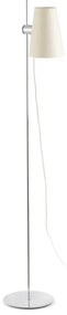 FARO Barcelona FARO 29998 - Stojací lampa LUPE 1xE27/20W/230V lesklý chrom 29998