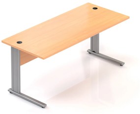 NABYTEK-DESIGNOVY.CZ - BPR16 12 - Kancelářský stůl Komfort, kovová podnož, 160x70x76cm, javor