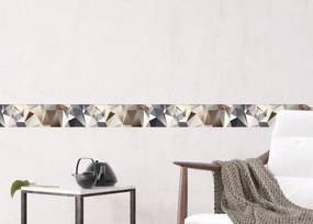 Samolepící bordura na zeď 3D Pyramidy | 5 m x 13.8 cm | DWB8213